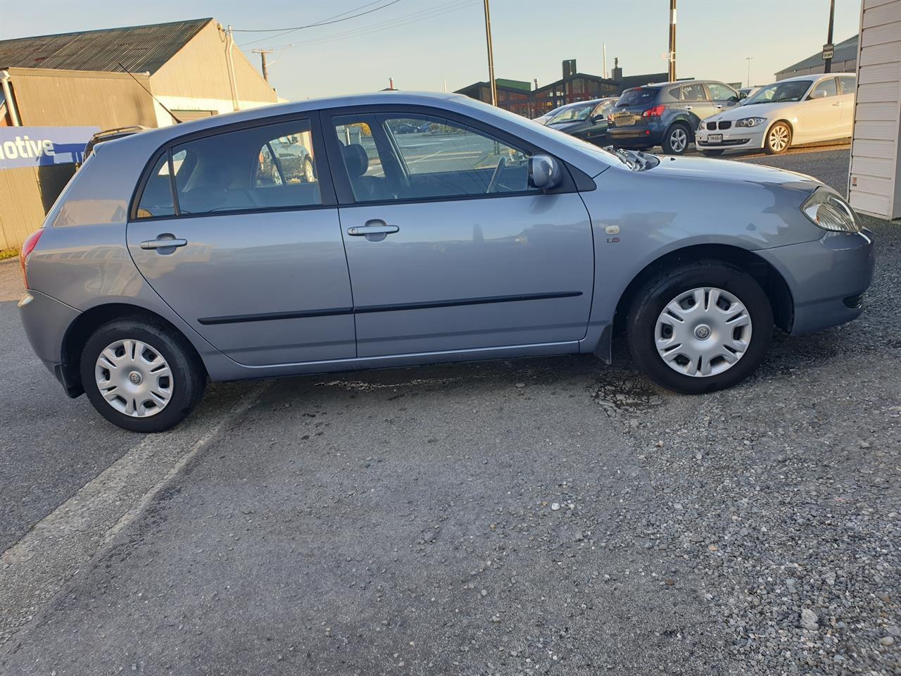 2001 Toyota COROLLA 1.8P GL HATCH5 4A on handshake