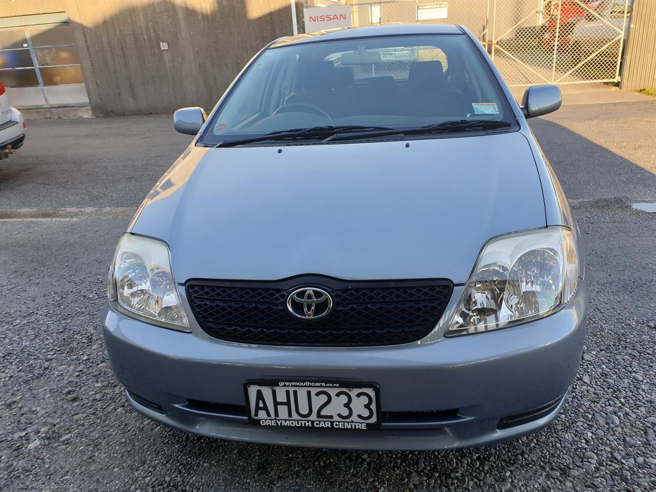 2001 Toyota COROLLA 1.8P GL HATCH5 4A on handshake