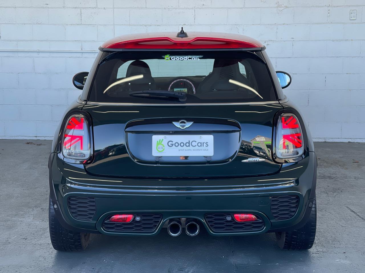 2017 Mini Cooper John Cooper Works JCW on handshake