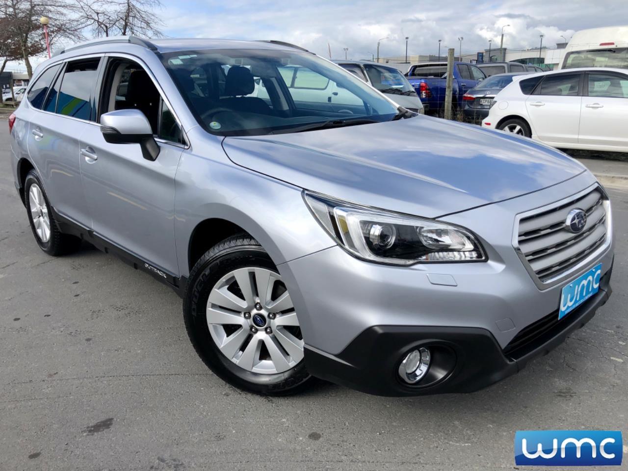 2015 Subaru Outback 2.5lt Eyesight 4WD on handshake