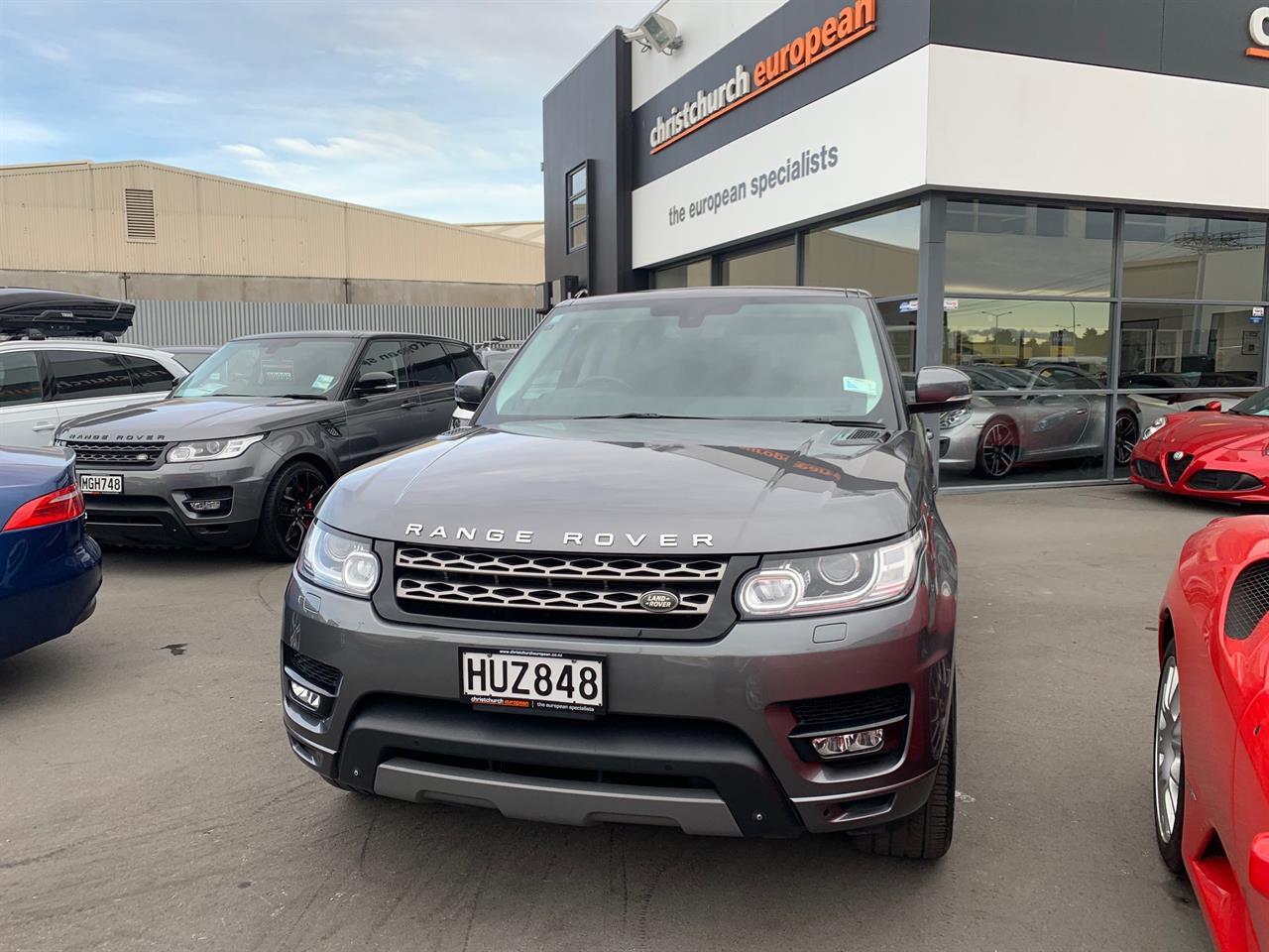 2014 LandRover Range Rover Sport V6 Supercharged on handshake