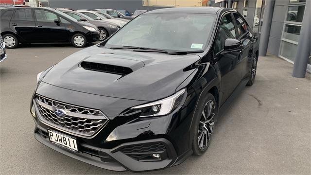 2022 Subaru WRX TS on handshake