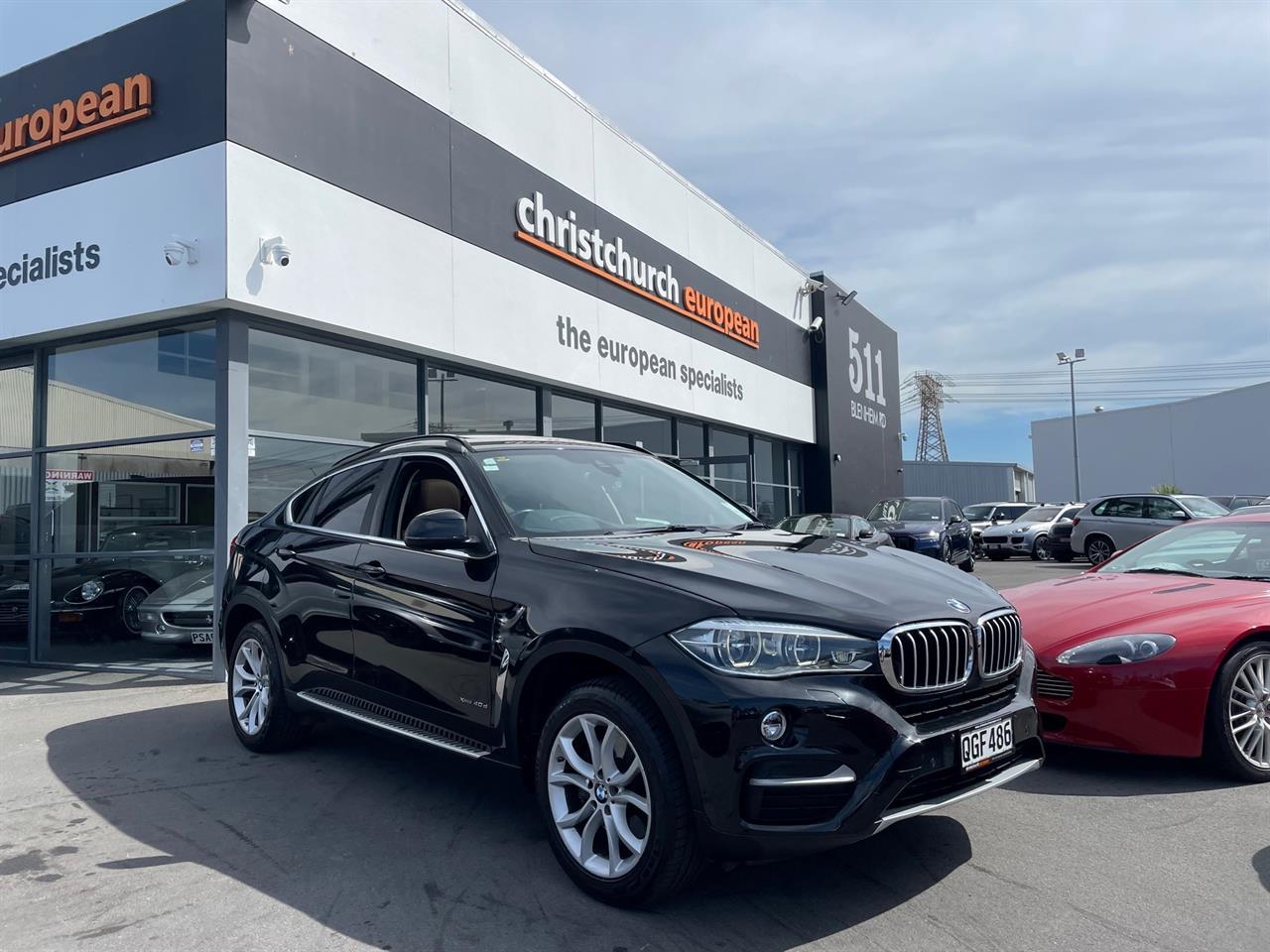 2017 BMW X6 xDrive 40d Twin-Turbo Diesel Facelift on handshake