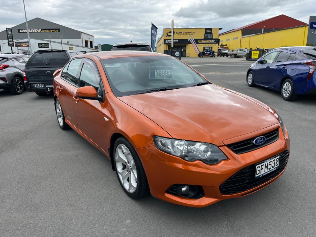 2012 Ford Falcon FG2 XR6 Sedan A on handshake