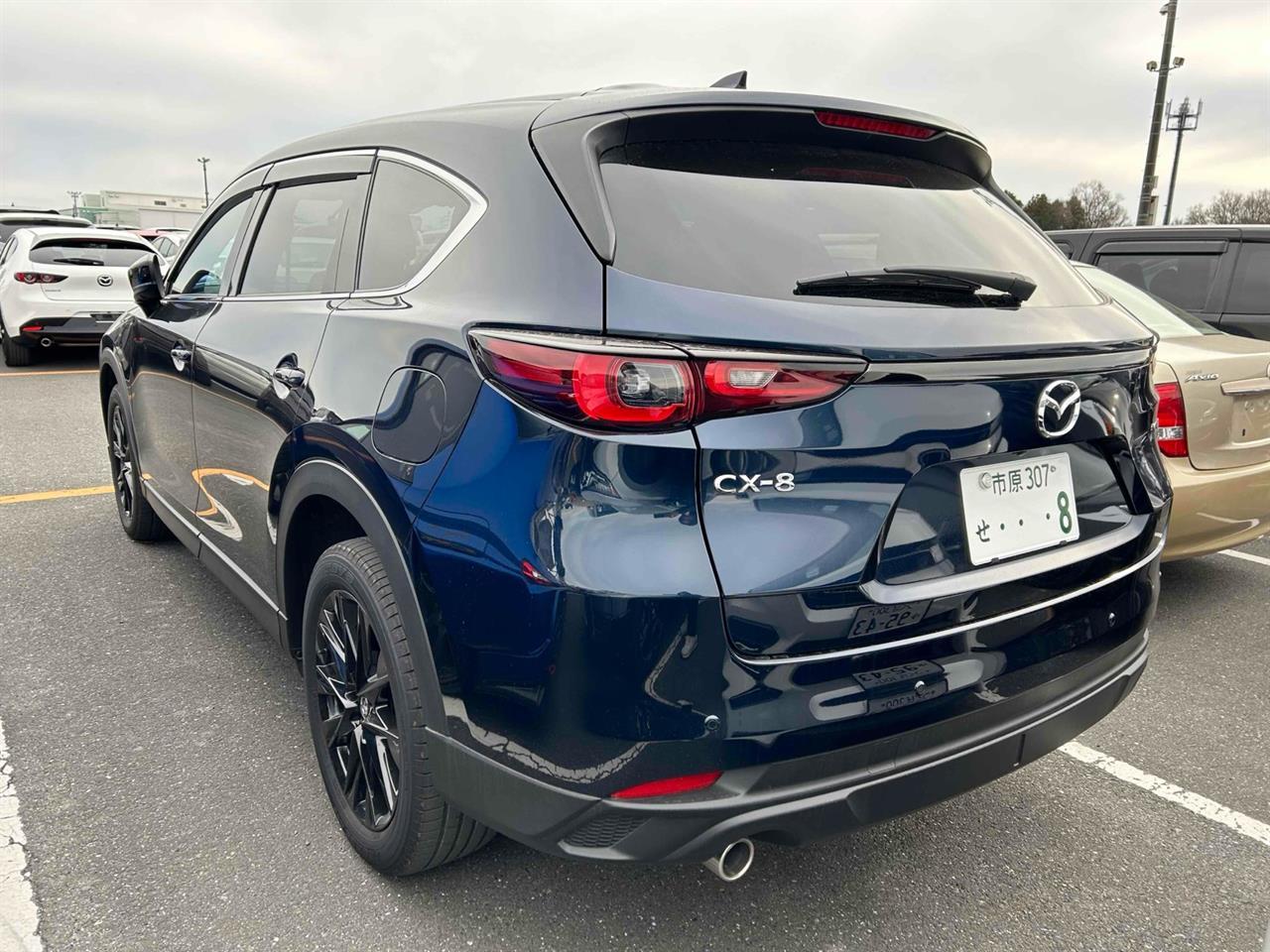 2023 Mazda CX-8 25S Black Tone Edition 'Facelift' on handshake