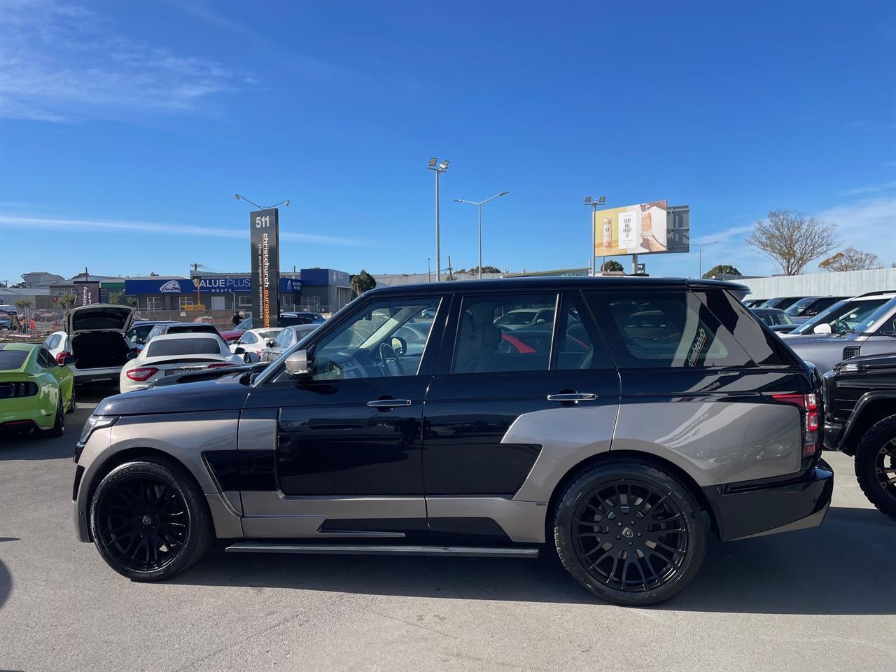 2015 LandRover Range Rover Vogue Supercharged HAMA on handshake